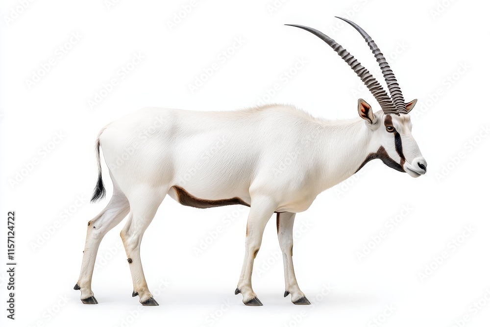 Arabian oryx available in PNG format with a transparent background ...