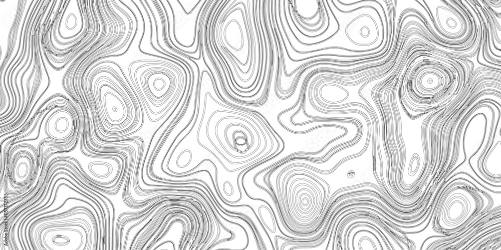 Topographic map lines contour background. Retro, patterns, Outline ...