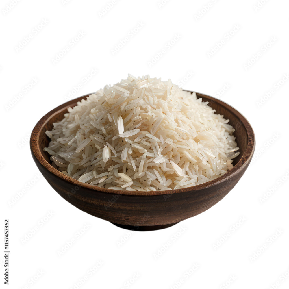 bowl of rice with transparent background PNG and JPEG image Stock Photo ...