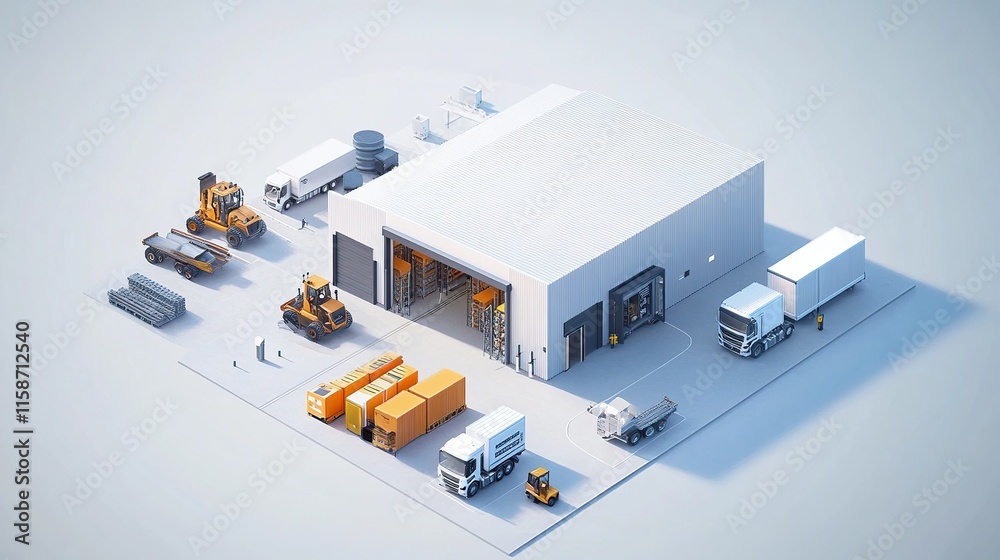 isometric a dynamic infographic explaining the applications and ...