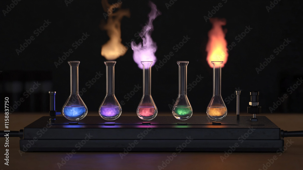 An animated video still showing a Bunsen burner being adjusted to ...