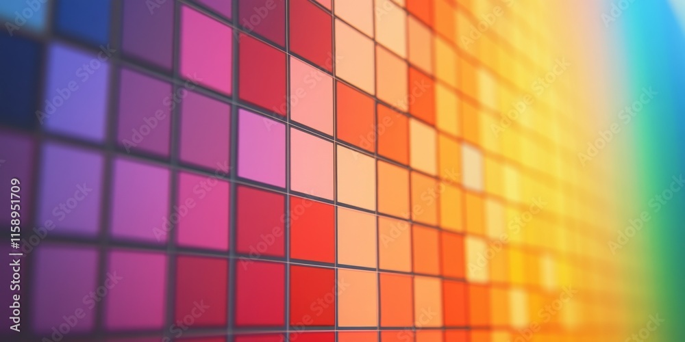 Color checkerboard passport for precise color calibration. Utilize the ...