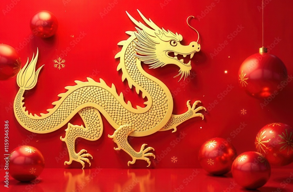 The 2025 Year of the Dragon celebrates the power of a Symbolic Chinese ...