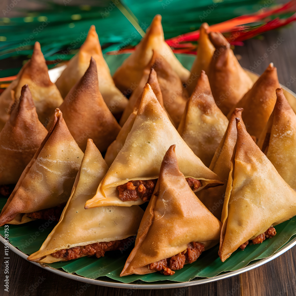 Chinese steamed dumplings, beef stuffed samosas, healthy dishes, fried ...