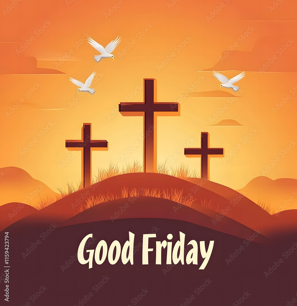 Ilustración de Stock good friday good friday cultural background Good ...