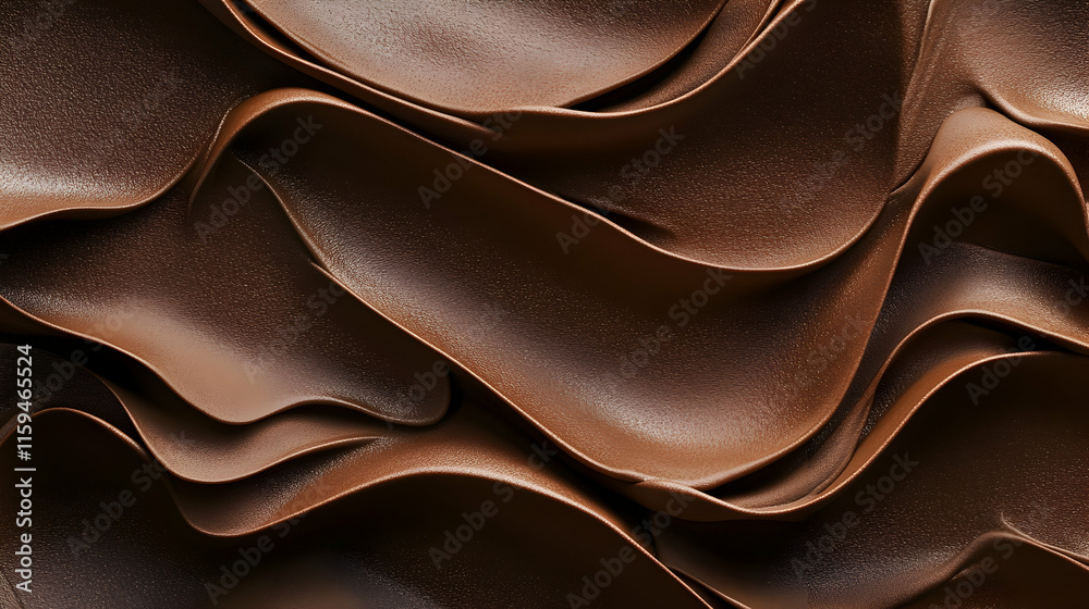 Mocha mousse color 2025 velvet fabric-inspired texture with rich folds ...