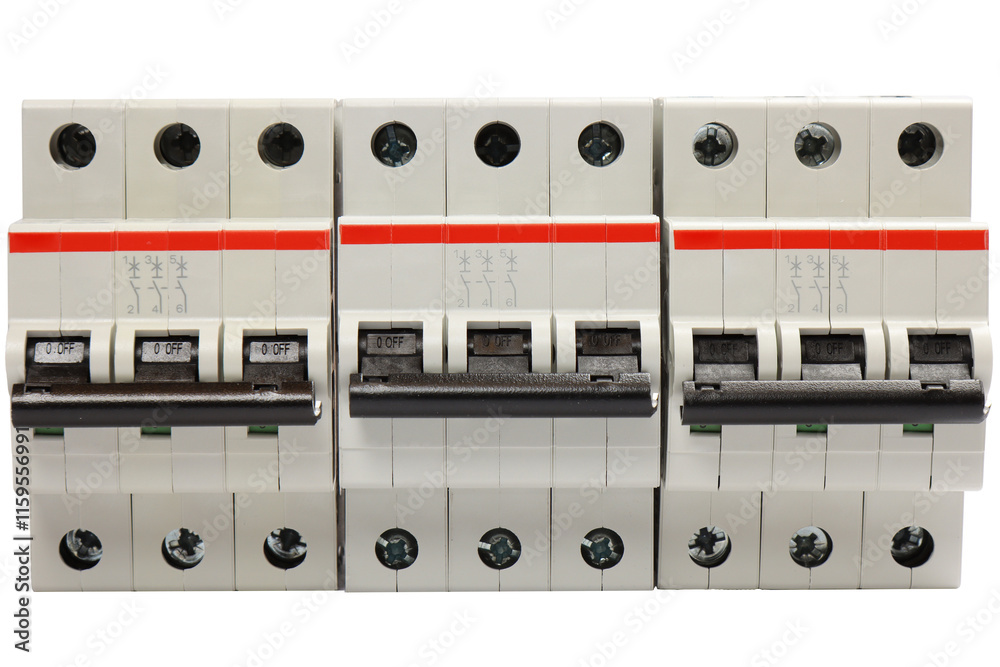 Circuit breakers to protect electrical loads in the electrical ...