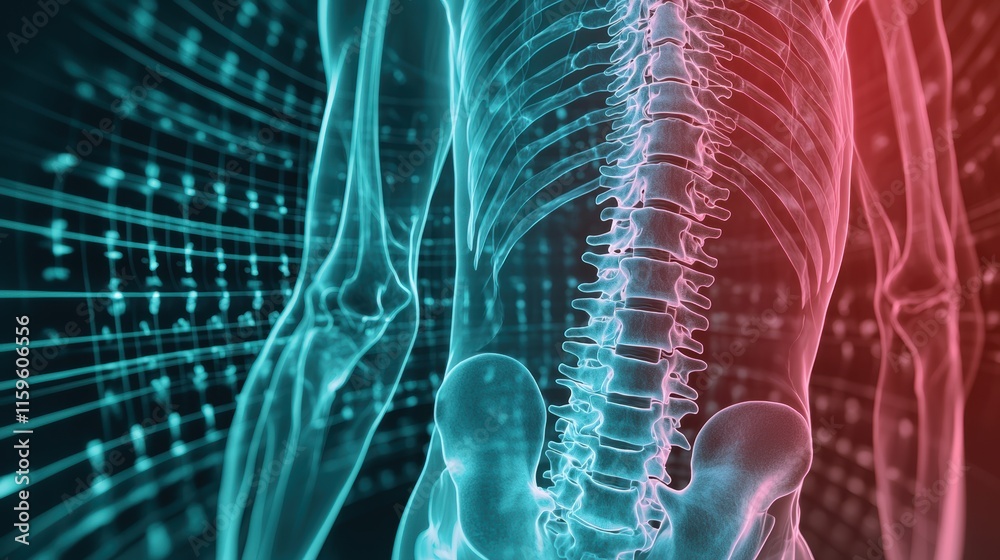 X-ray analysis of human anatomy medical imaging center 3d visualization ...