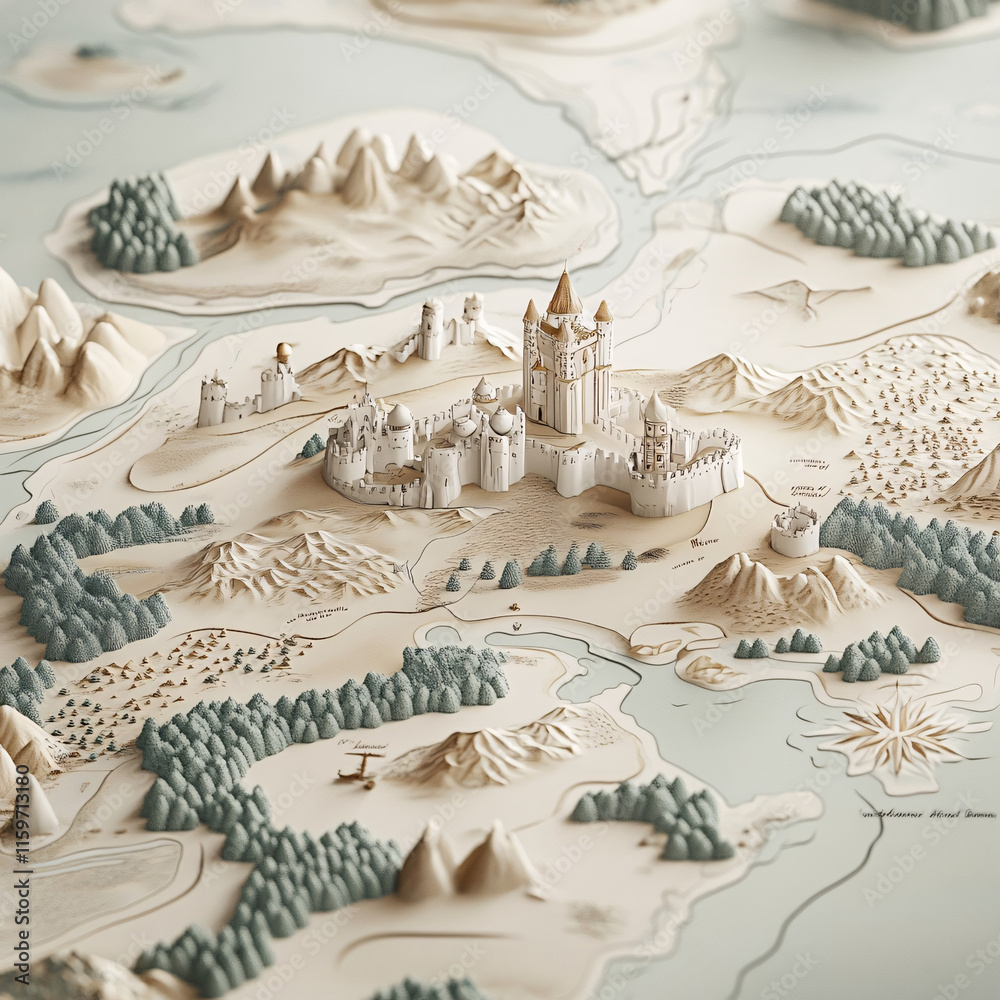 Detailed map of England, modern design with clear labels for cities and ...