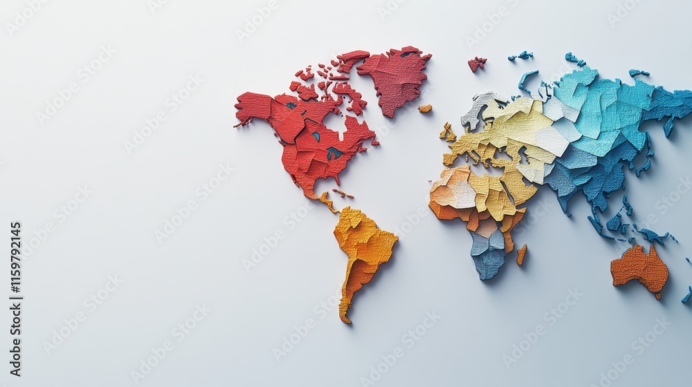 GDP growth rates across different regions. Featuring colored maps ...