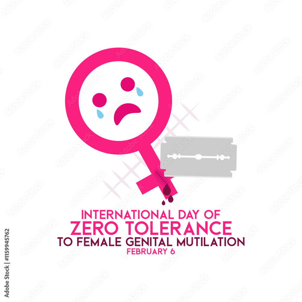 International Day of Zero Tolerance to Female Genital Mutilation. Sad ...