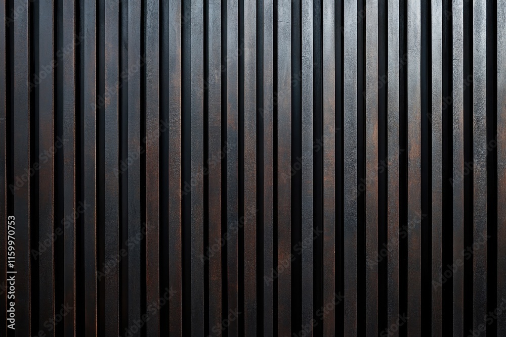 Dark brown vertical grooved wood paneling texture. Stock Photo | Adobe ...