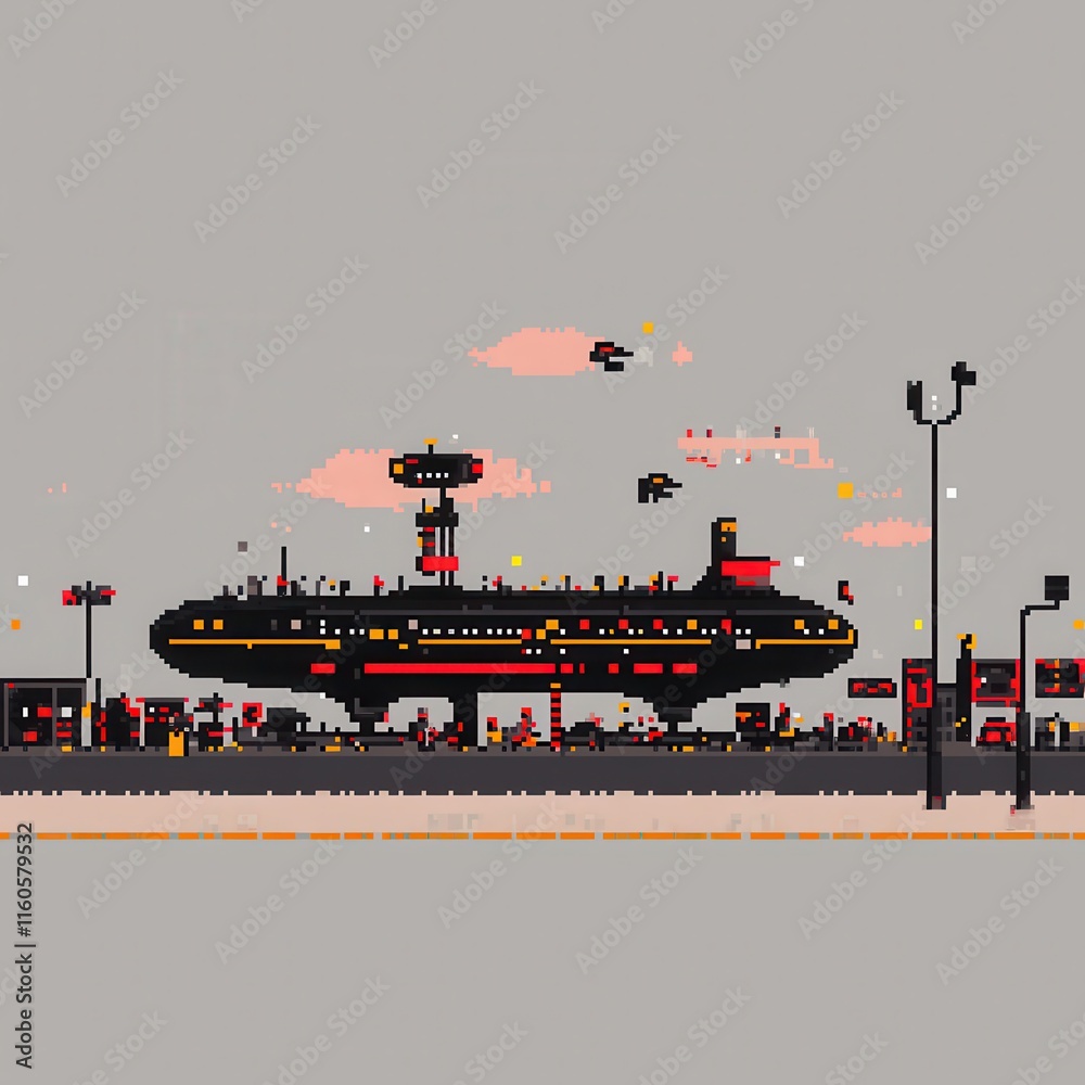 20241228122317list 56 A vibrant 8-bit pixel art of a glowing pixelated ...