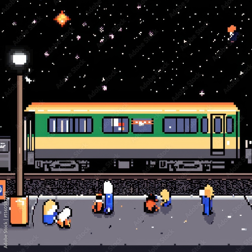 20241228122317list 79 An intricate 8-bit pixel art of a glowing ...