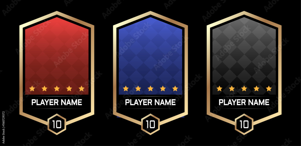 player avatar borders with attractive color combinations for soccer ...