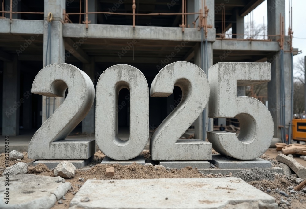 2025 Construction Vision - A powerful and symbolic image featuring the ...
