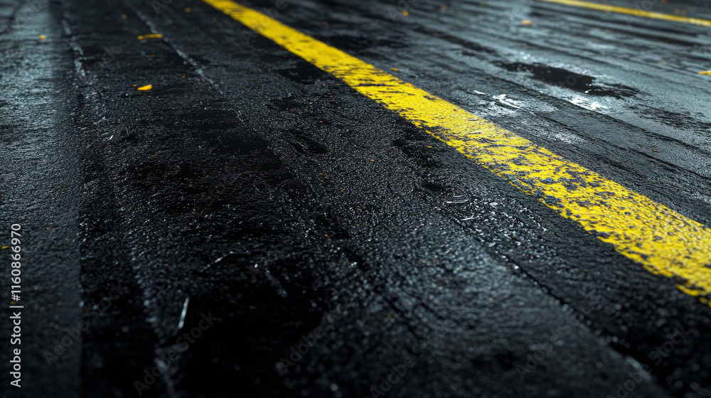 Asphalt road texture background of black tarmac surface, realistic ...