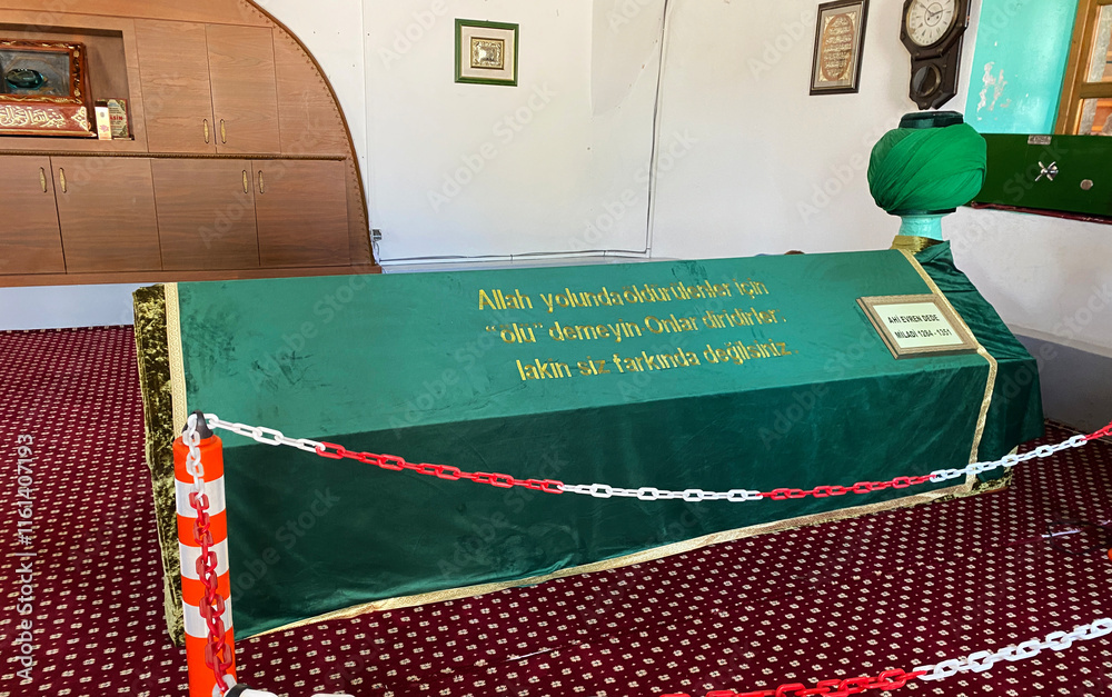 Trabzon, Turkey. June 21, 2024. The Historical Ahi Evran Mosque and ...