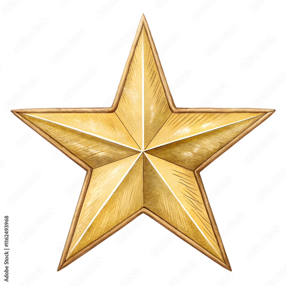 Star on transparent background Stock Photo | Adobe Stock