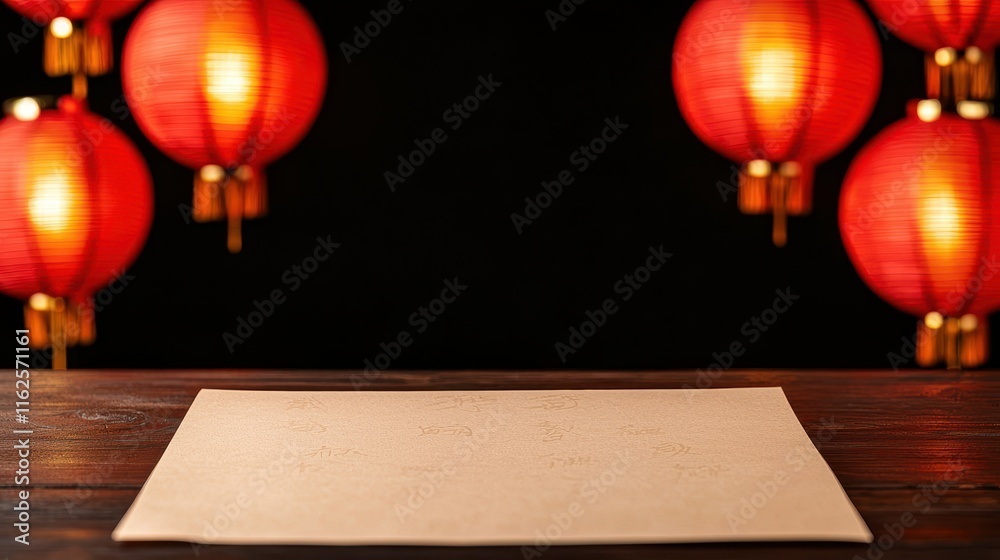 Chinese New Year Paperwork Background Concept, Traditional Chinese ...