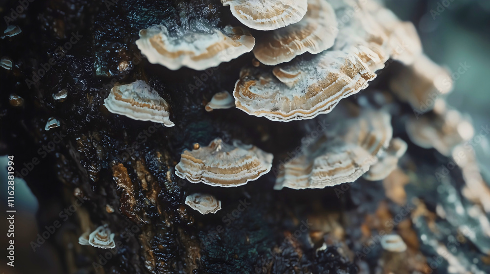 Fungus, a type of mushroom that belongs to the fungi family, is a ...