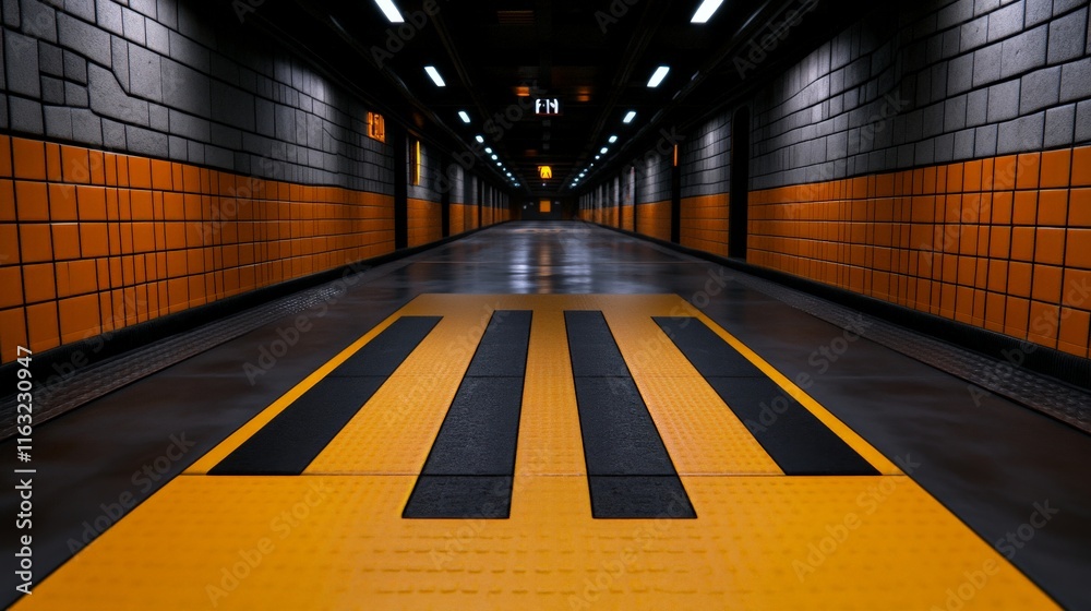 Underground Passage: Mysterious and captivating, this image showcases a ...