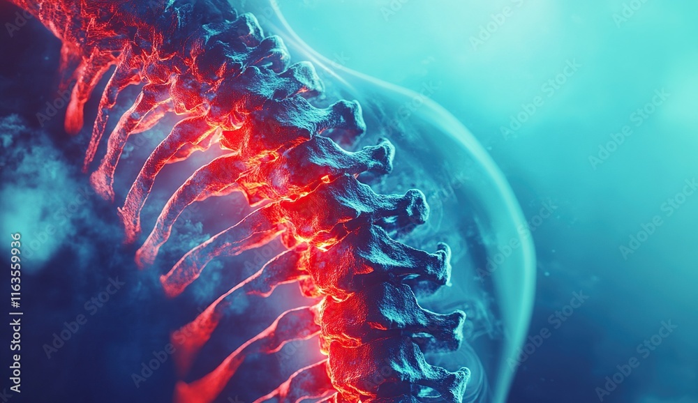 Human Spine Anatomy: Visualizing Vertebrae Structure and Function with ...