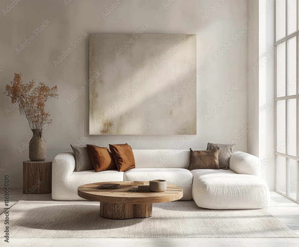 Minimalist interior design showcase modern living room gigapixel high ...