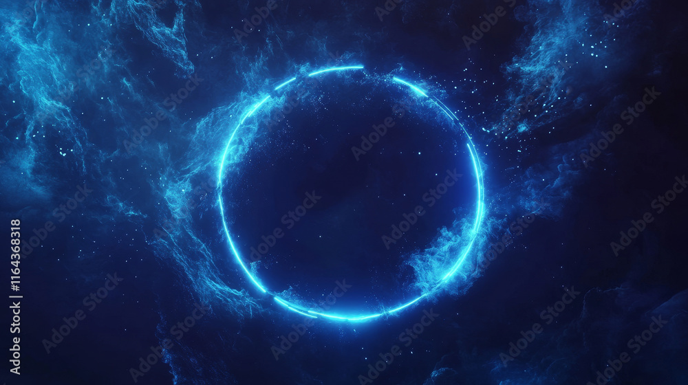 Offline banner blue stream template design. Game broadcast media ...