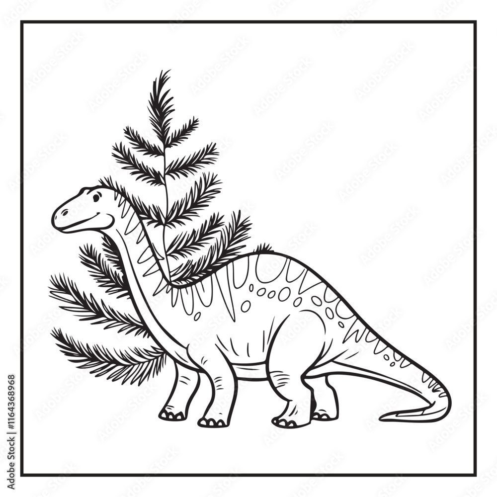 Cute Dinosaur Coloring Pages for Kids. Dinosaur designs For Kids ...