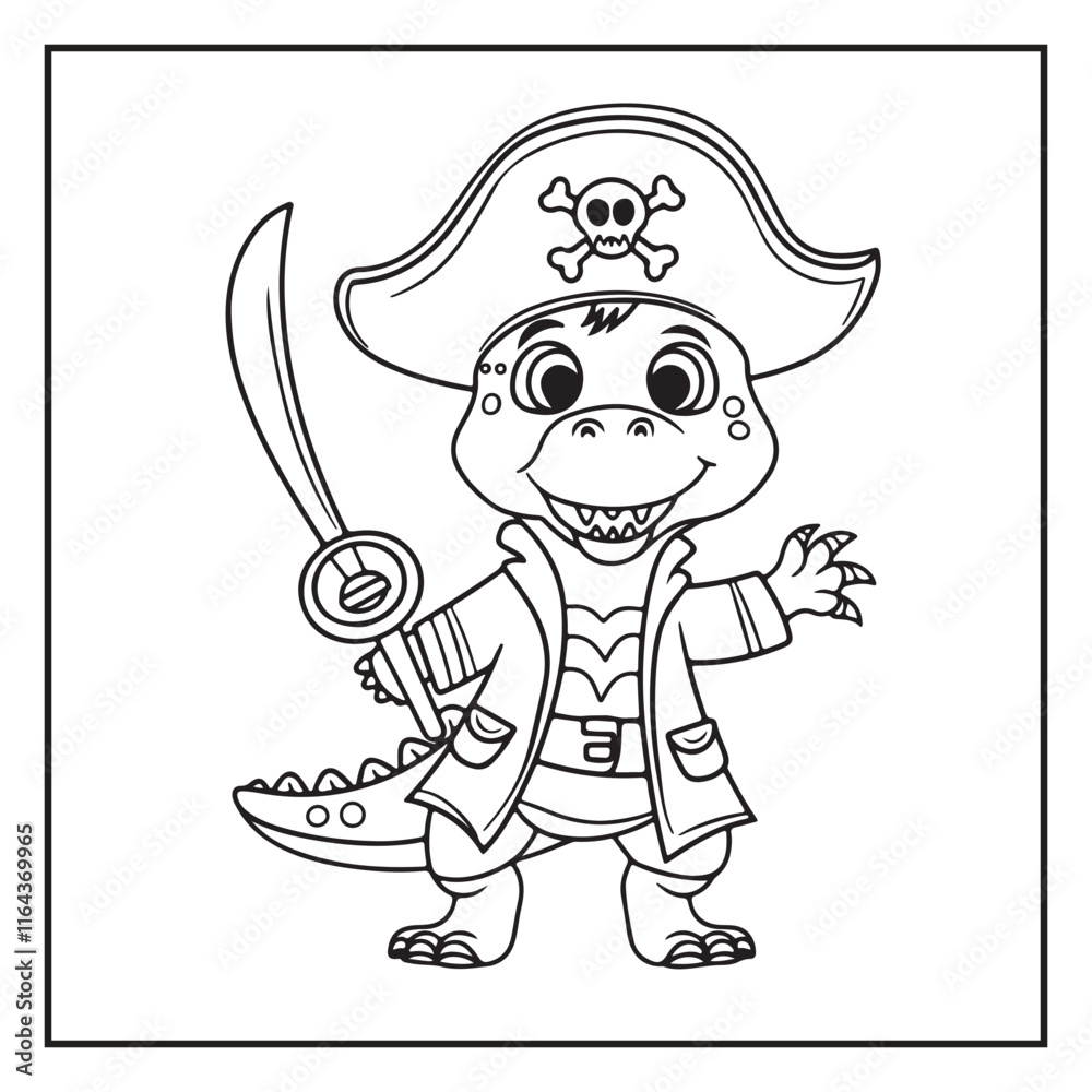 Cute Dinosaur Coloring Pages for Kids. Dinosaur designs For Kids ...