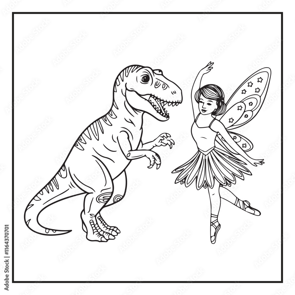 Cute Dinosaur Coloring Pages for Kids. Dinosaur designs For Kids ...