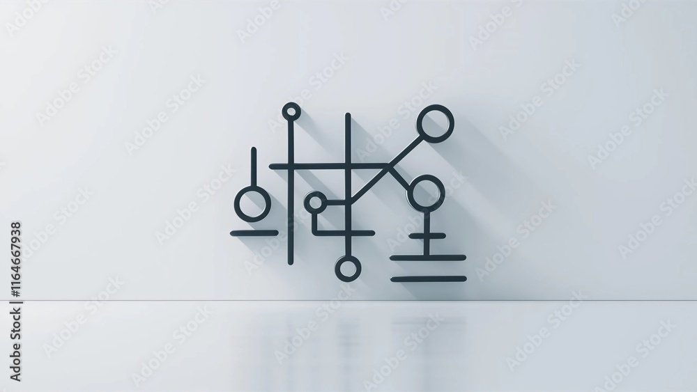 machine learning machine learning model AI icon artificial intelligence data science linear ...