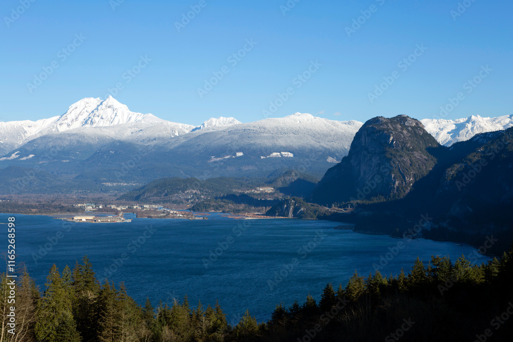 Stawamus Chief Provincial Park Mount Garibaldi Squamish Howe Sound ...