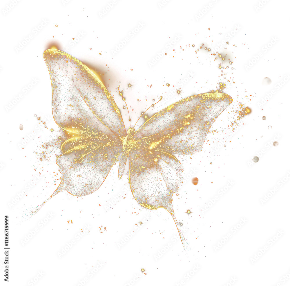 PNG Butterflies sparkle light glitter background butterfly invertebrate ...