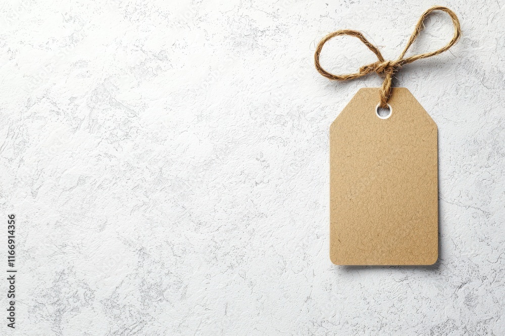 Minimalist price tag design on white background product labeling ...