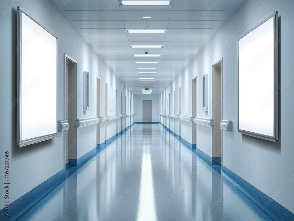 Blank Signboard Template for School Campus Bulletin Board Displaying ...