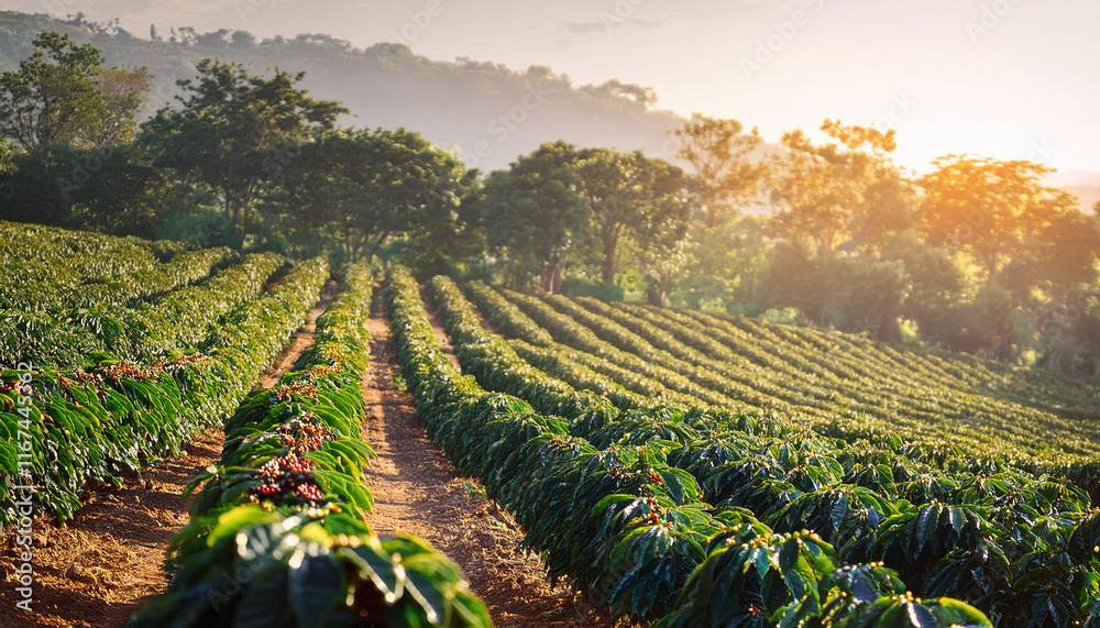 coffee growing a look at coffee plantations showing the cultivation of ...