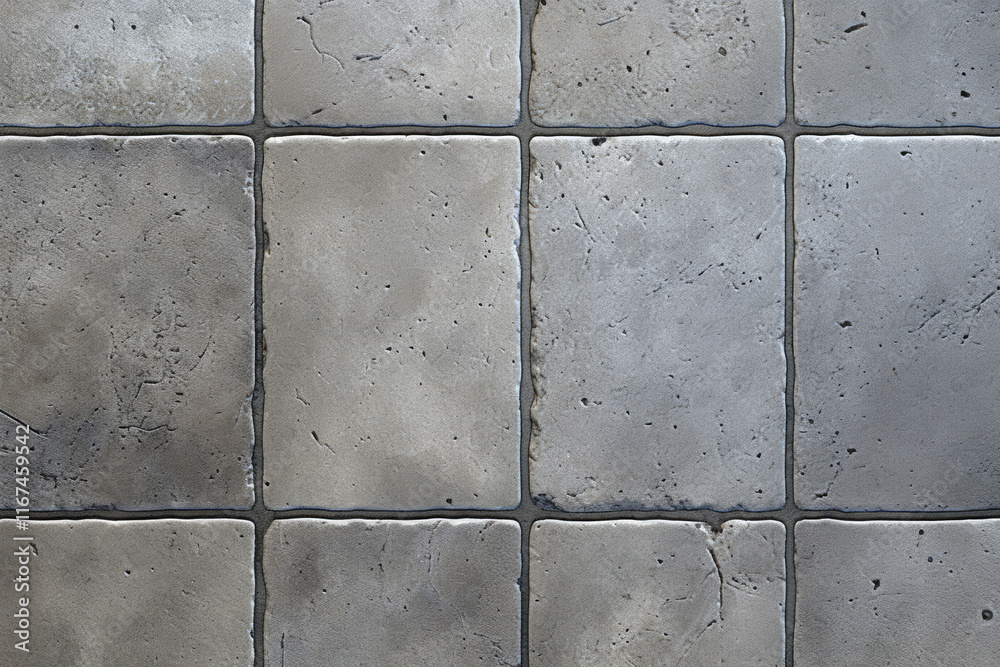 Processed collage of grey marble floor tiles surface texture ...