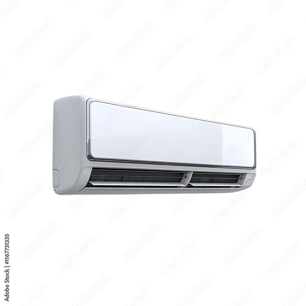 Air conditioner isolated on a transparent background, in PNG format ...