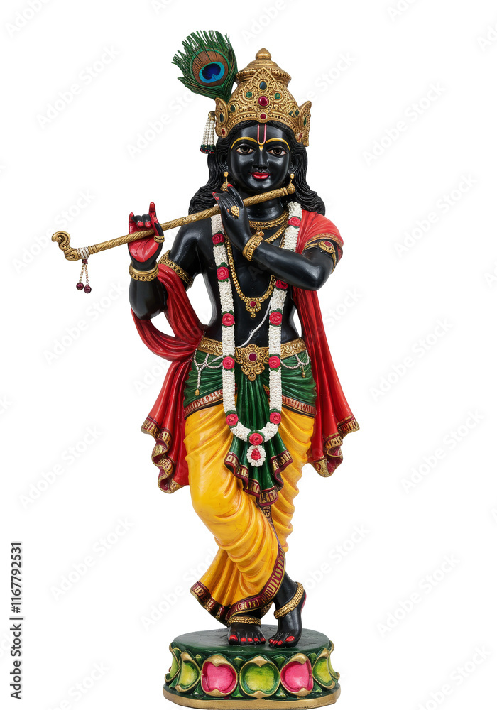 Lord Krishna PNG, divine figure, krishna icon, spiritual image, lord ...