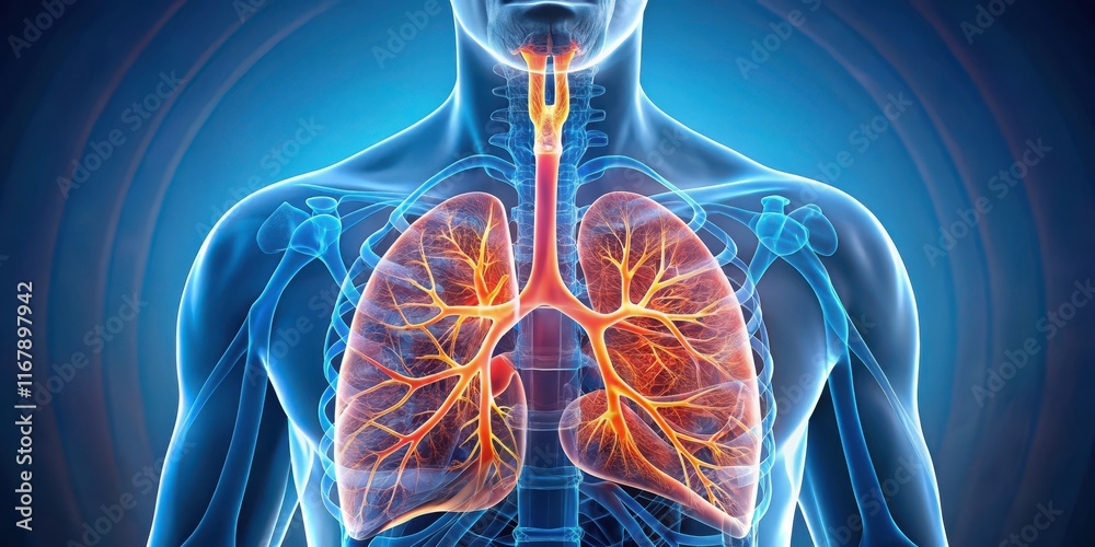 Anatomy of a single alveolus within the human lung, alveoli ...