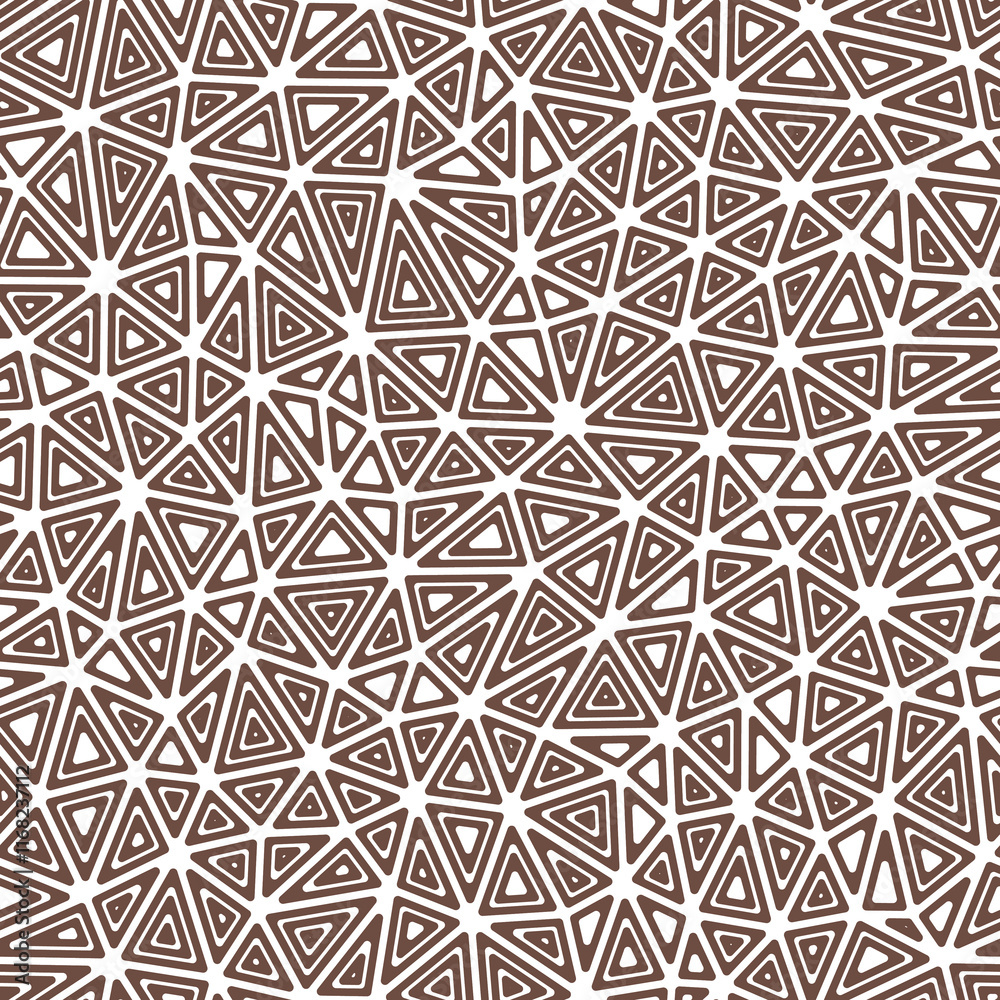 Tileable Abstract Background With Multiple Repeated Inner Triangles Compact Triangle Size In A