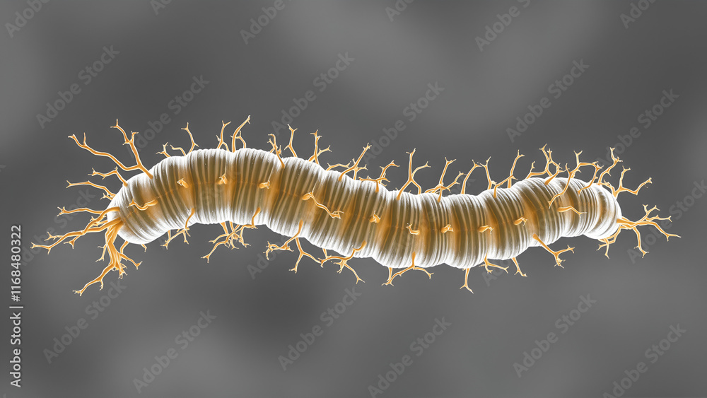 Foto de Stock Helicobacter pylori is a gram-negative, flagellated ...