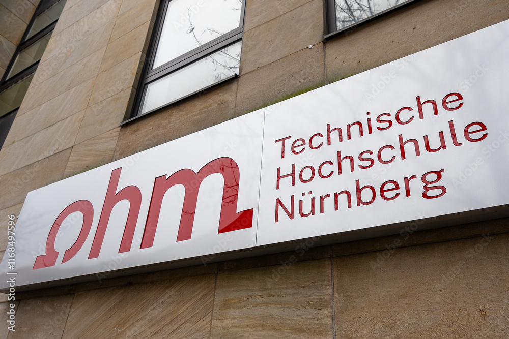 Stock-Foto „Das neue Logo der Technischen Hochschule Nürnberg (TH ...