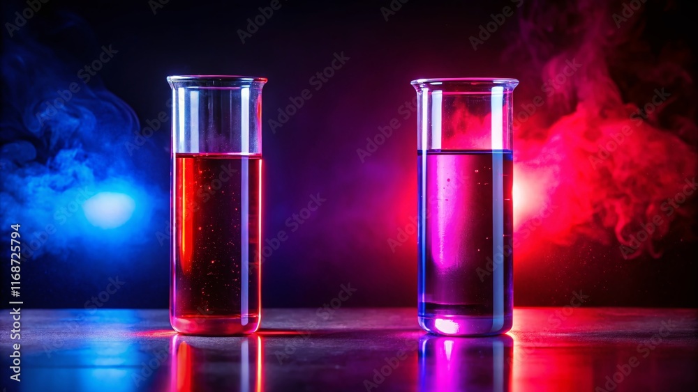 Low Light Litmus Test: Acidic Red & Alkaline Purple pH Indicator Paper ...