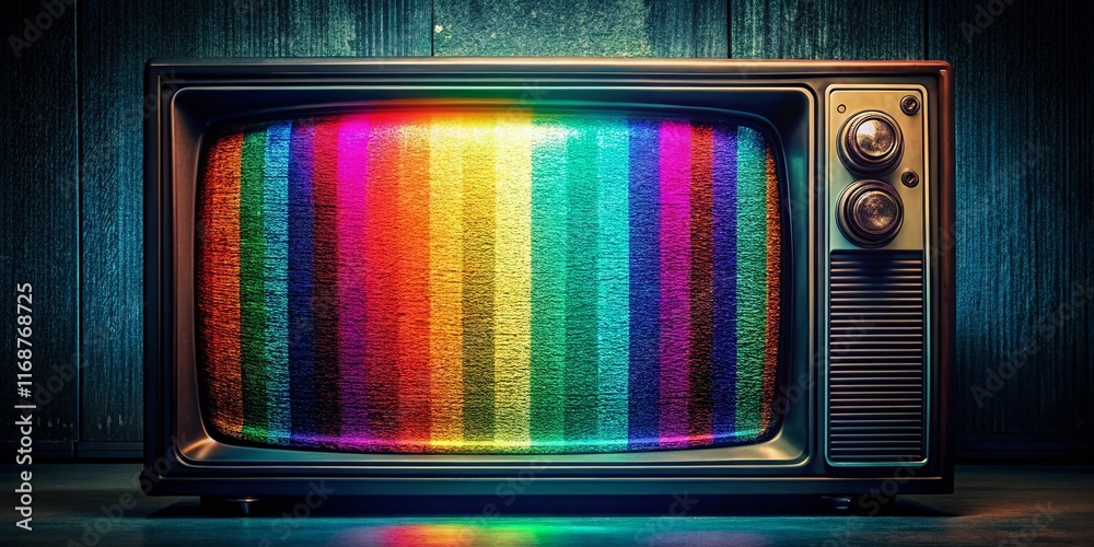 Glitch VHS Static Overlay 4K Retro Television Noise Texture Stock ...