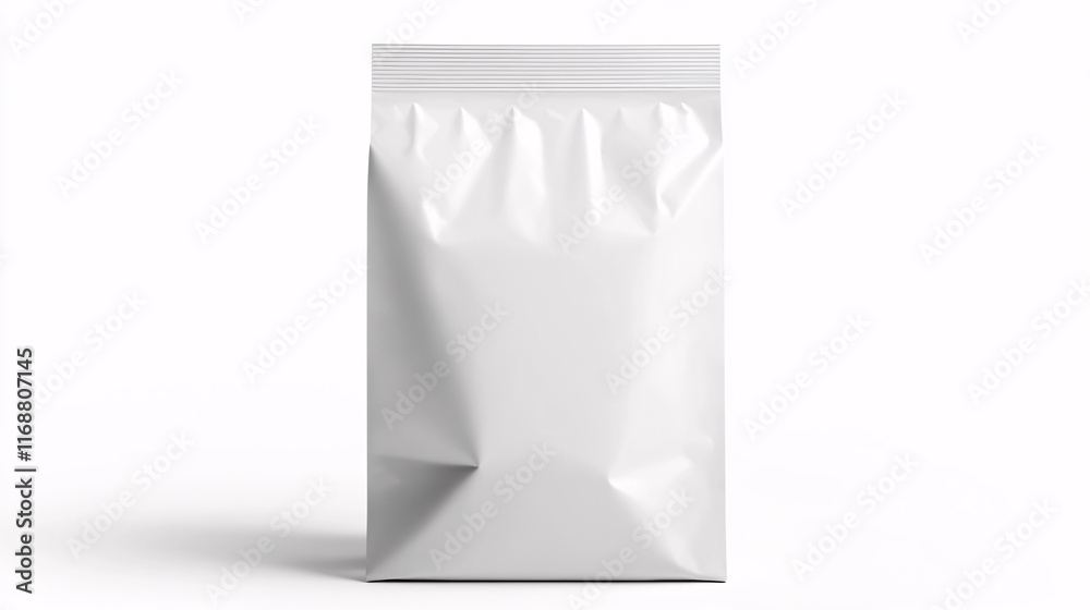 Mockup Coffee bag on white background. Packaging template mockup Stock ...