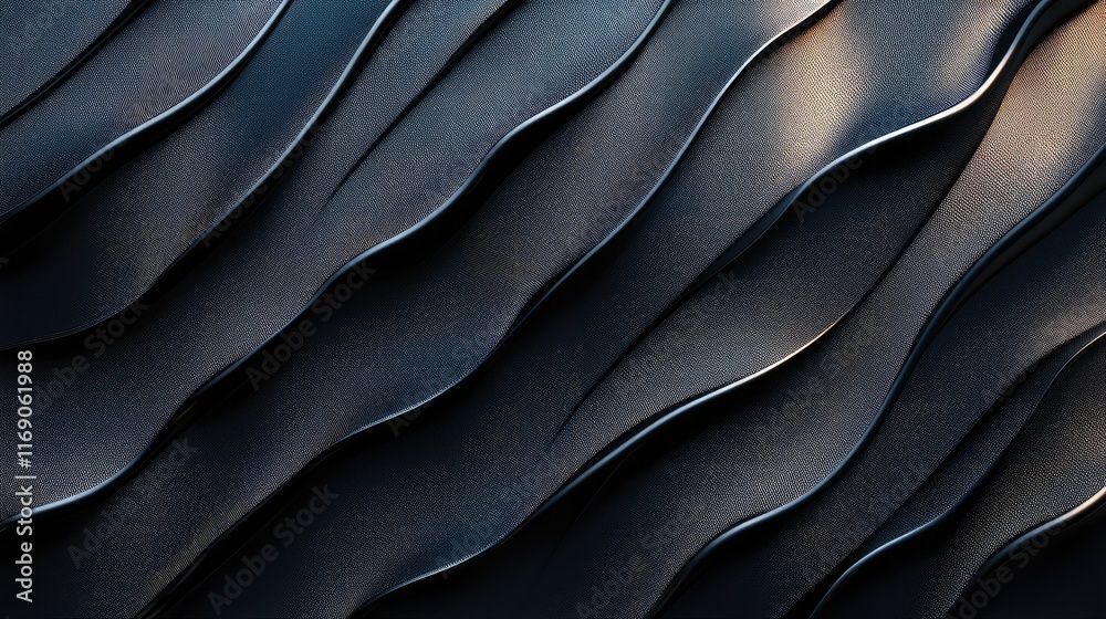 Steel profile sheet. Abstract background with corrugated metal panel ...