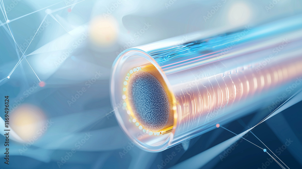 Lithium Ion Battery Cell Cutaway Diagram with Labelled Components Stock ...